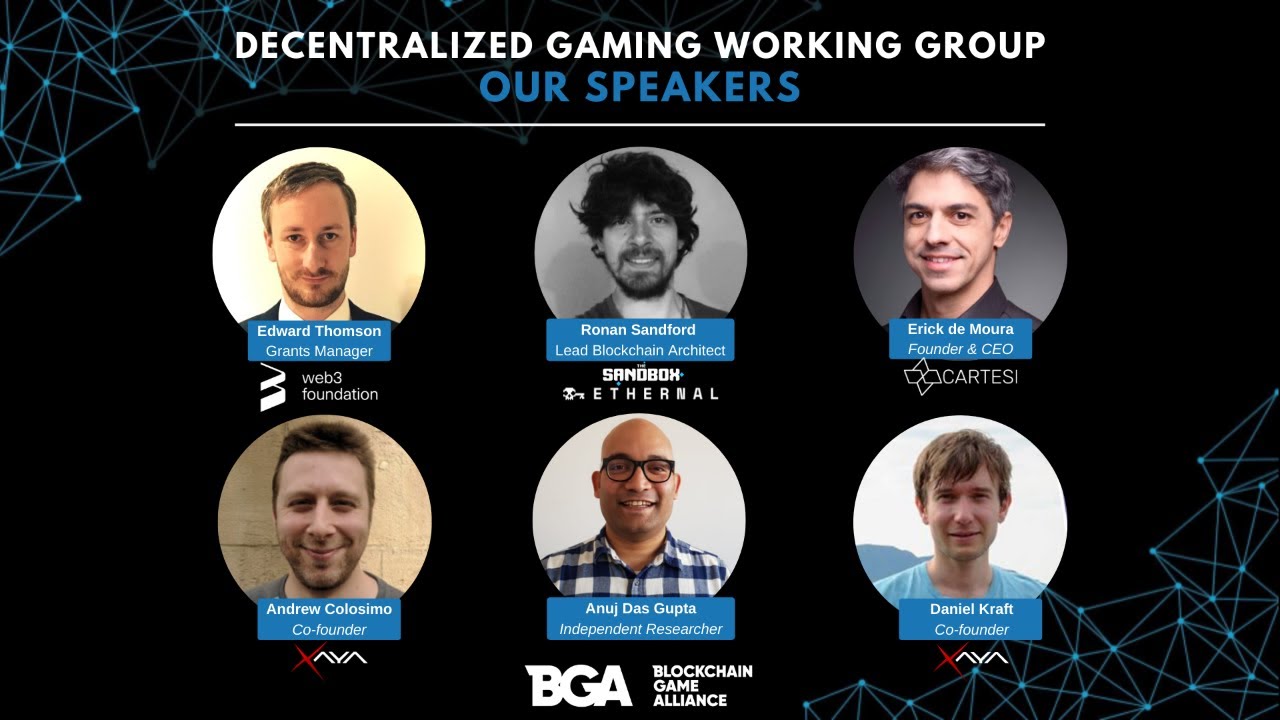 Decentralized Gaming Working Group May 6th 6PM CET - YouTube