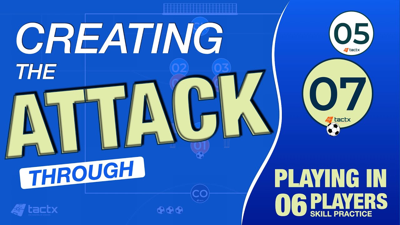 CREATING THE ATTACK | SKILL PRACTICE | 06 PLAYERS - YouTube