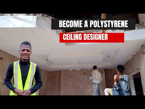 How to Install Polystyrene Ceiling Step by Step & Mentorship - YouTube