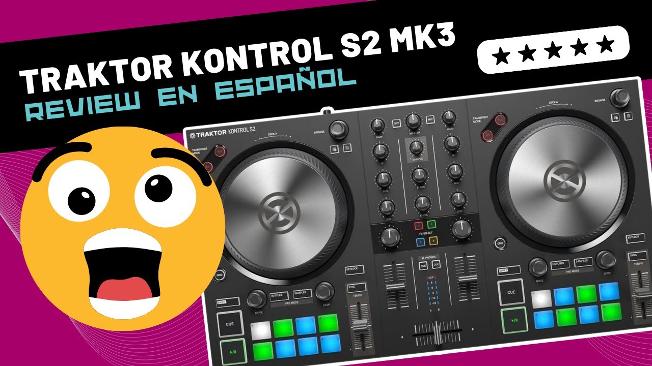 Native Instruments TRAKTOR KONTROL S2 MK3 🇪🇸 Unboxing & Review - YouTube