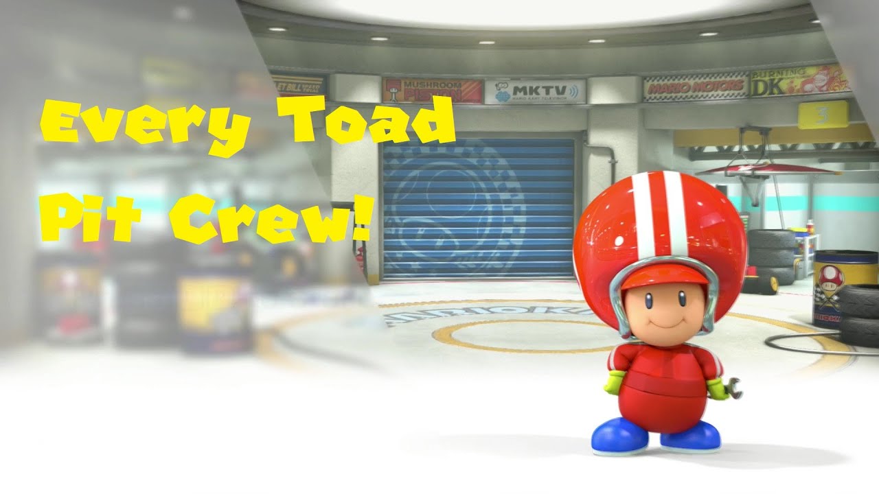 I Play As Every Toad Pit Crew! - YouTube