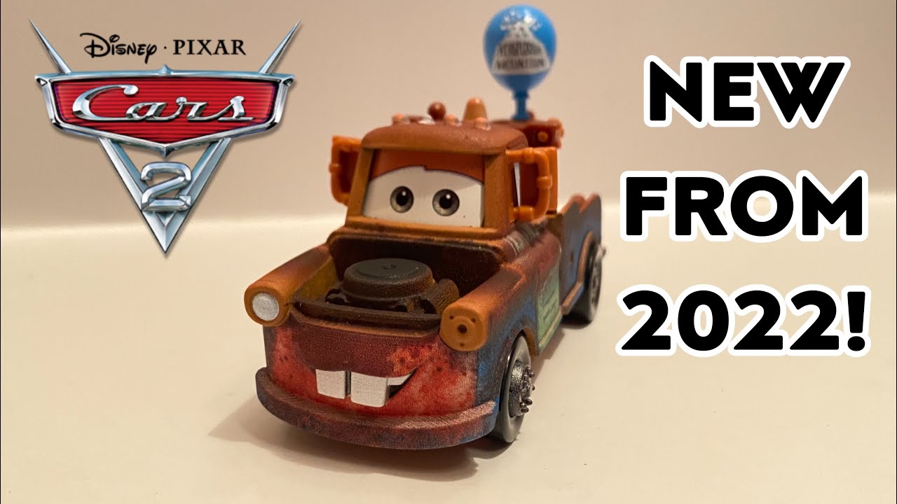 Mattel Disney Pixar Cars 2 Mater with Balloon Unboxing & Review 2022 ...