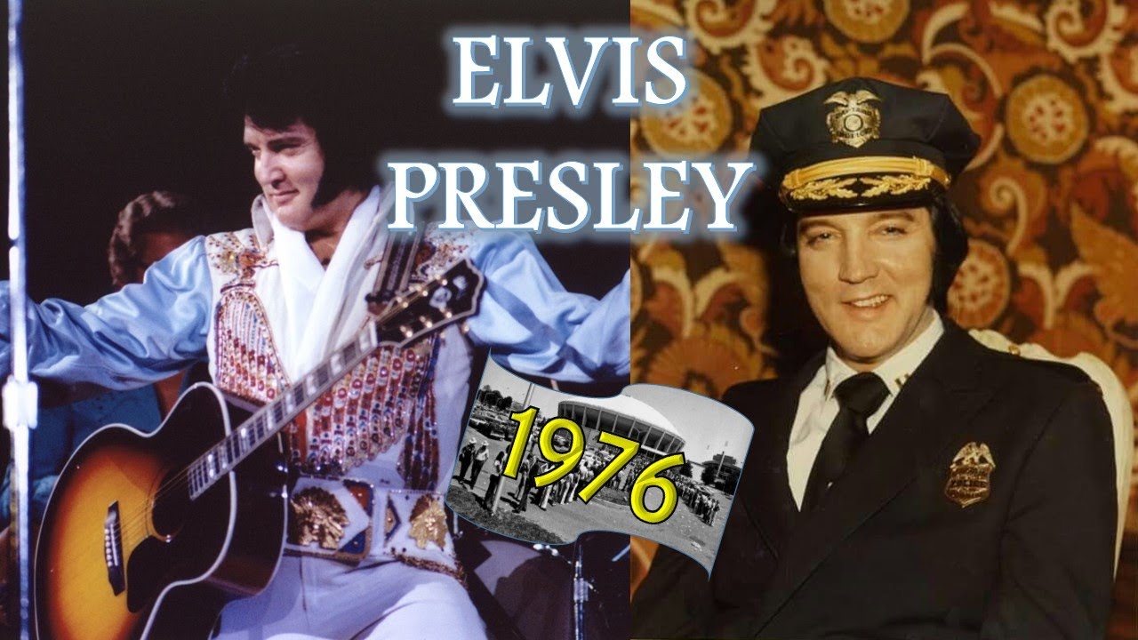 ELVIS PRESLEY 1976 - Last Elvis recordings, Elvis last live Memphis ...