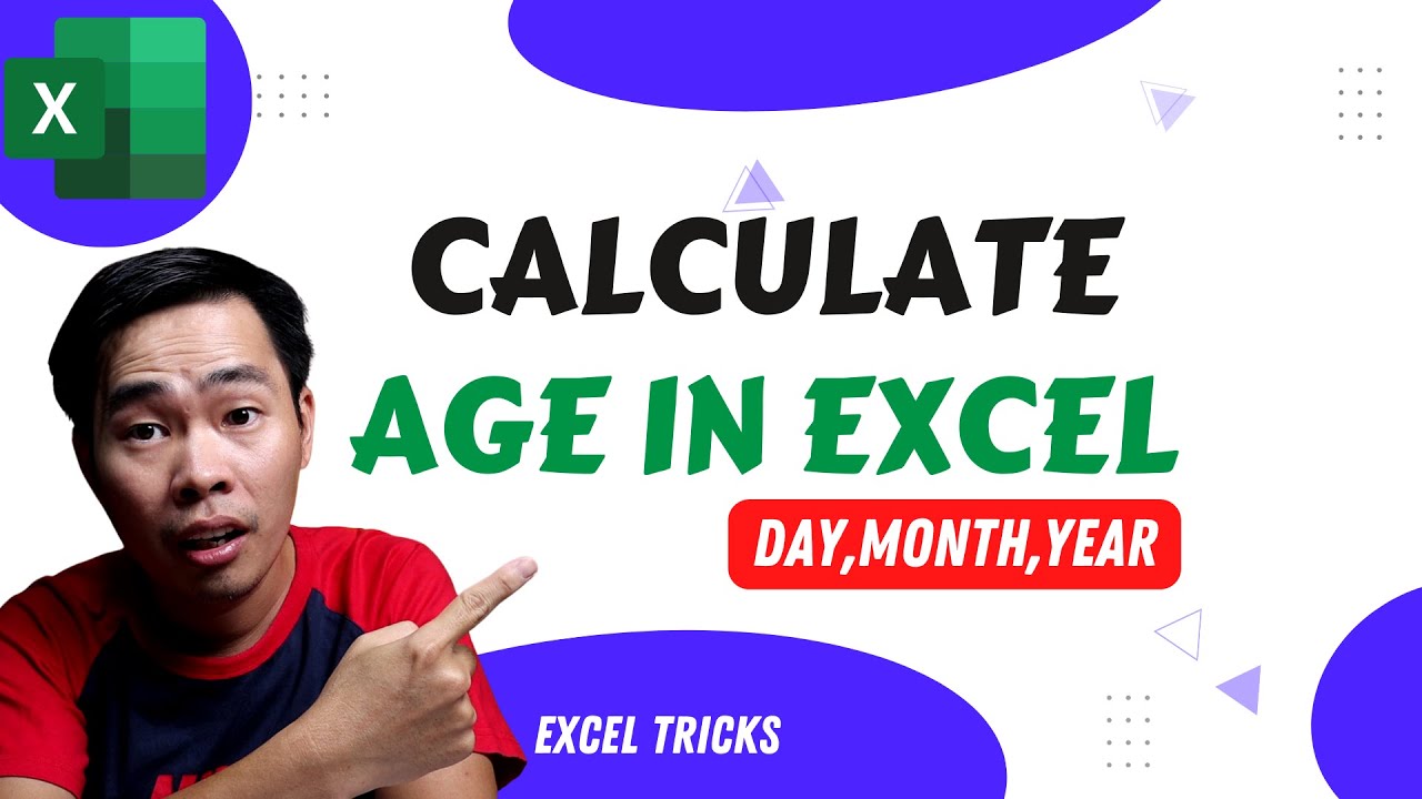 How To Calculate Age In Excel In Years And Months And Days Excel How To Calculate Age In Excel In Years And Months And Days Excel