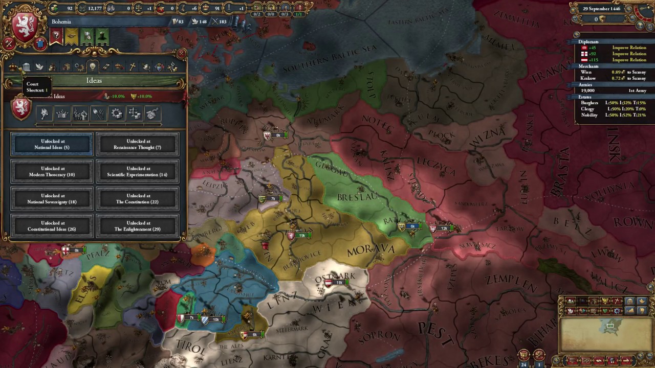 Eu4 Bohemia Ep.1 Starting Out! - YouTube