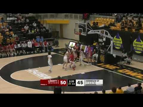 Highlight tape transfer Pien Steenbergen, Liberty University - YouTube