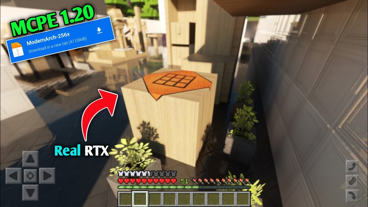 Modern Arch 256x shader For Minecraft PE 1.20 | Realistic Shader For ...