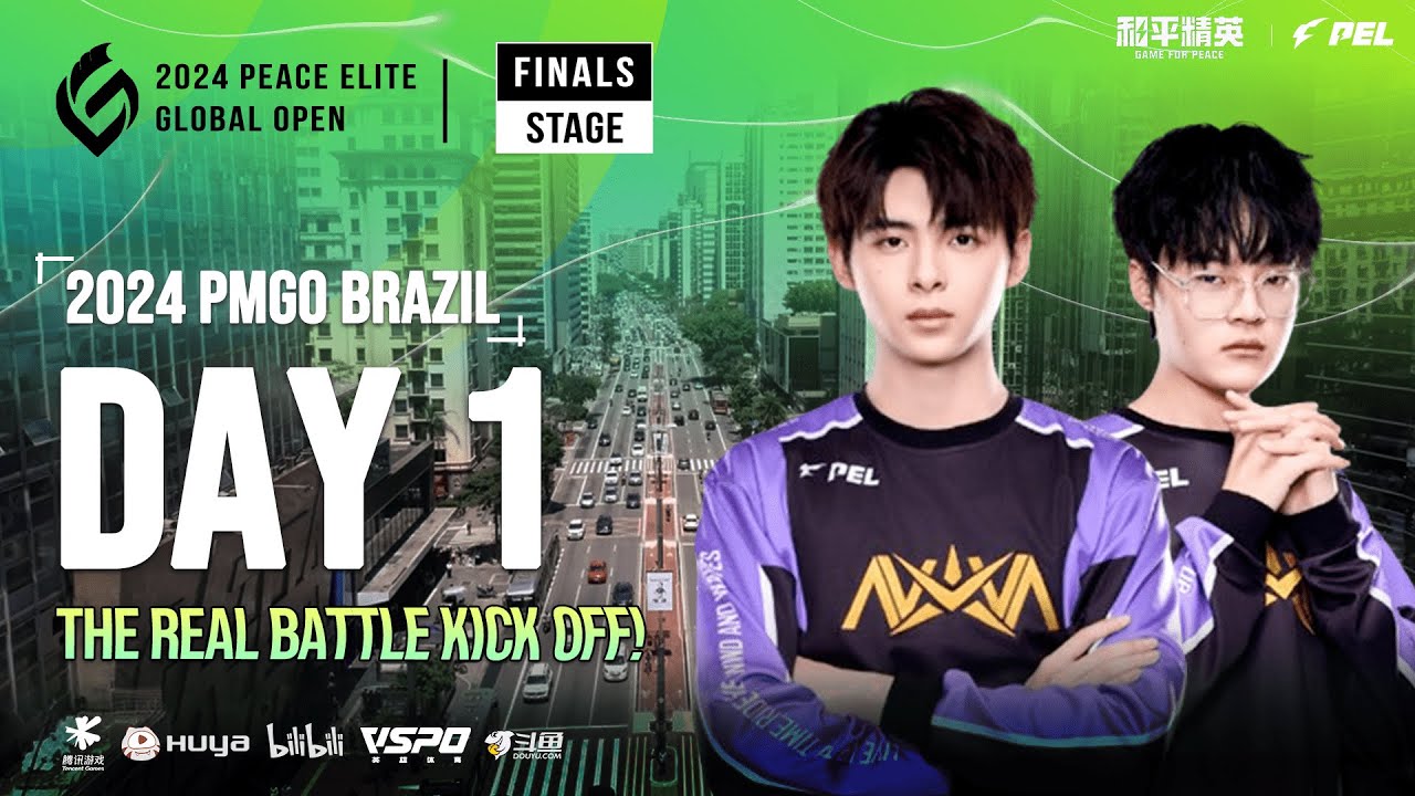 [CHN] LIVE 2024 PEACE ELITE GLOBAL OPEN FINALS STAGE DAY 1 | BATTLE FOR ...