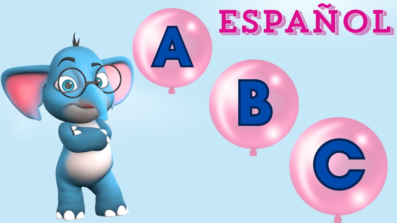 alfabeto para niños de la A a la Z | Abecedario en español - YouTube