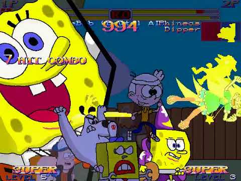 Mugen Team Nickelodeon vs Team Disney - YouTube