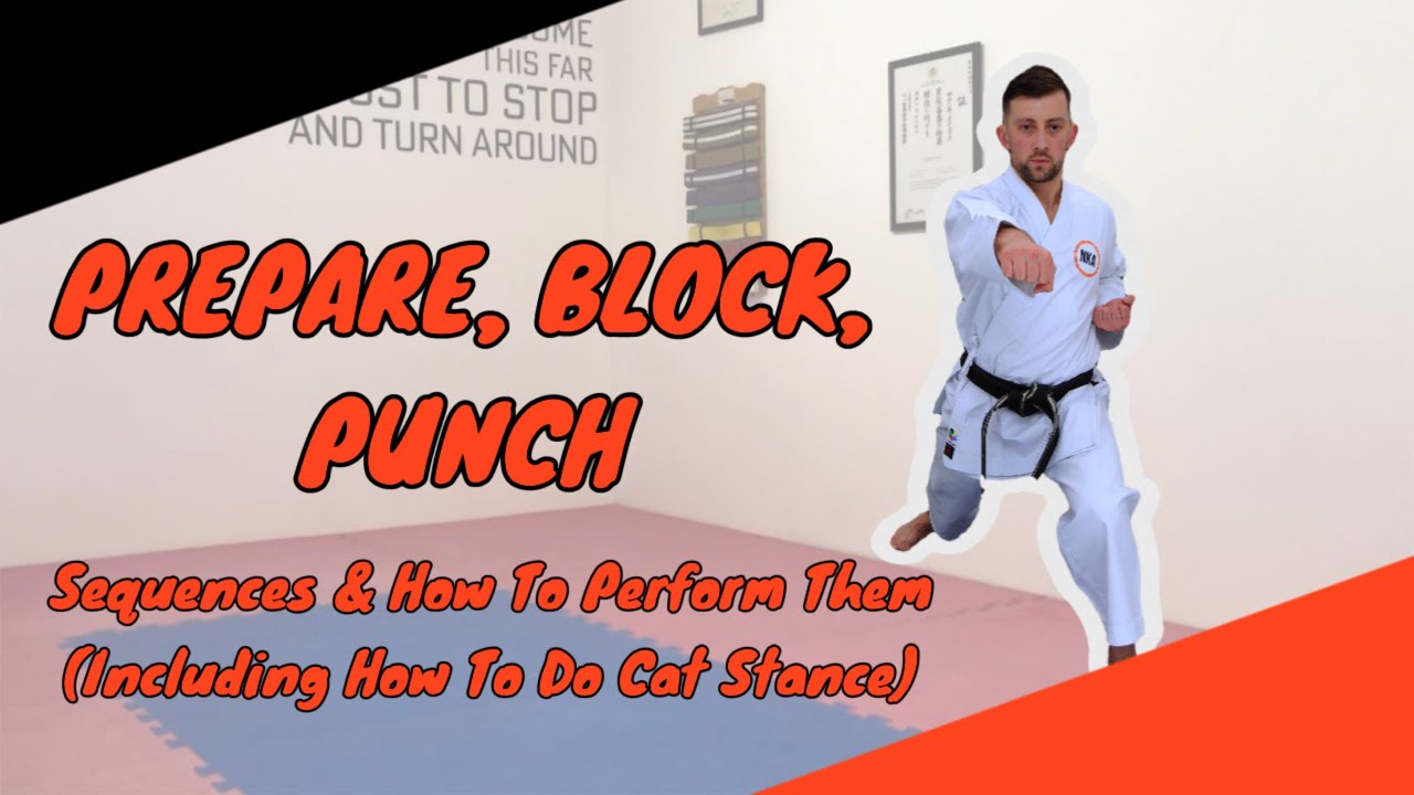 Performing Block/Punch Sequences - YouTube