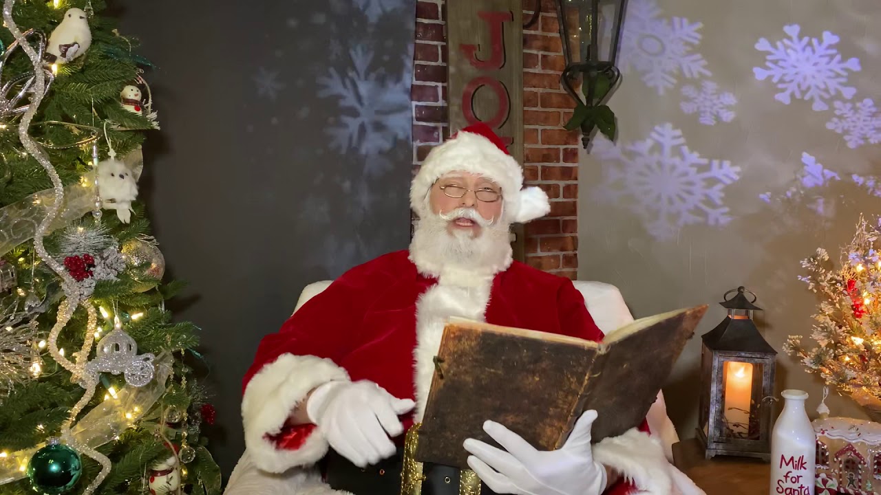 This is an example of the family deal video message from Santa - YouTube