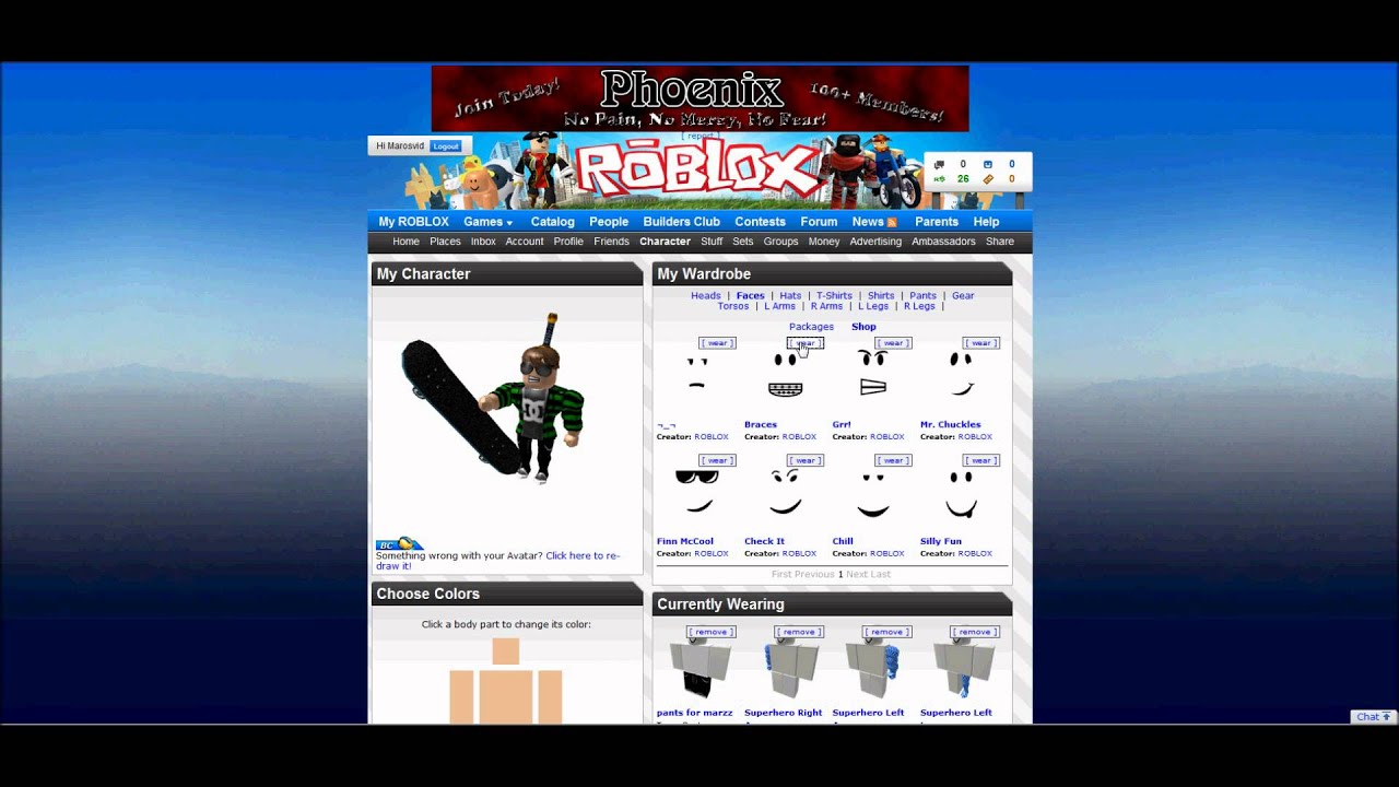 My Awesome Roblox Account - YouTube