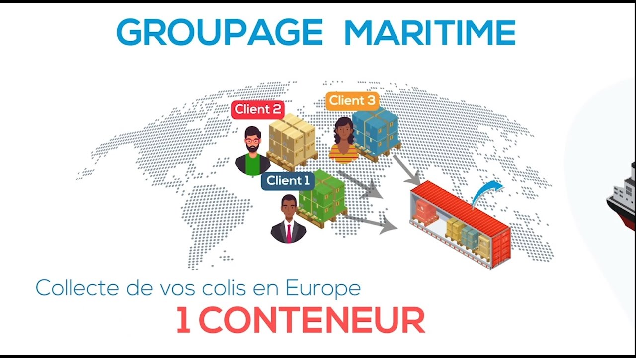 Le groupage maritime par Bolloré Transport & Logistics - YouTube