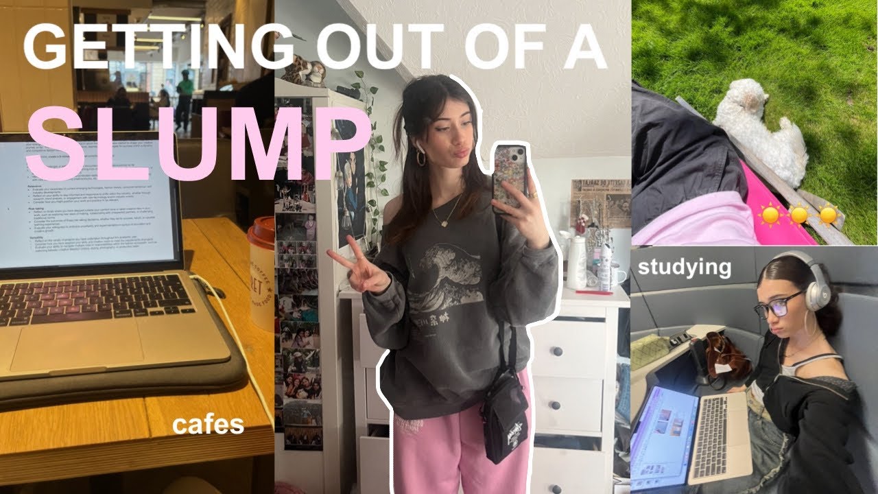 getting out of a slump 💻🧸🎀 || productive days in my life fashion ...