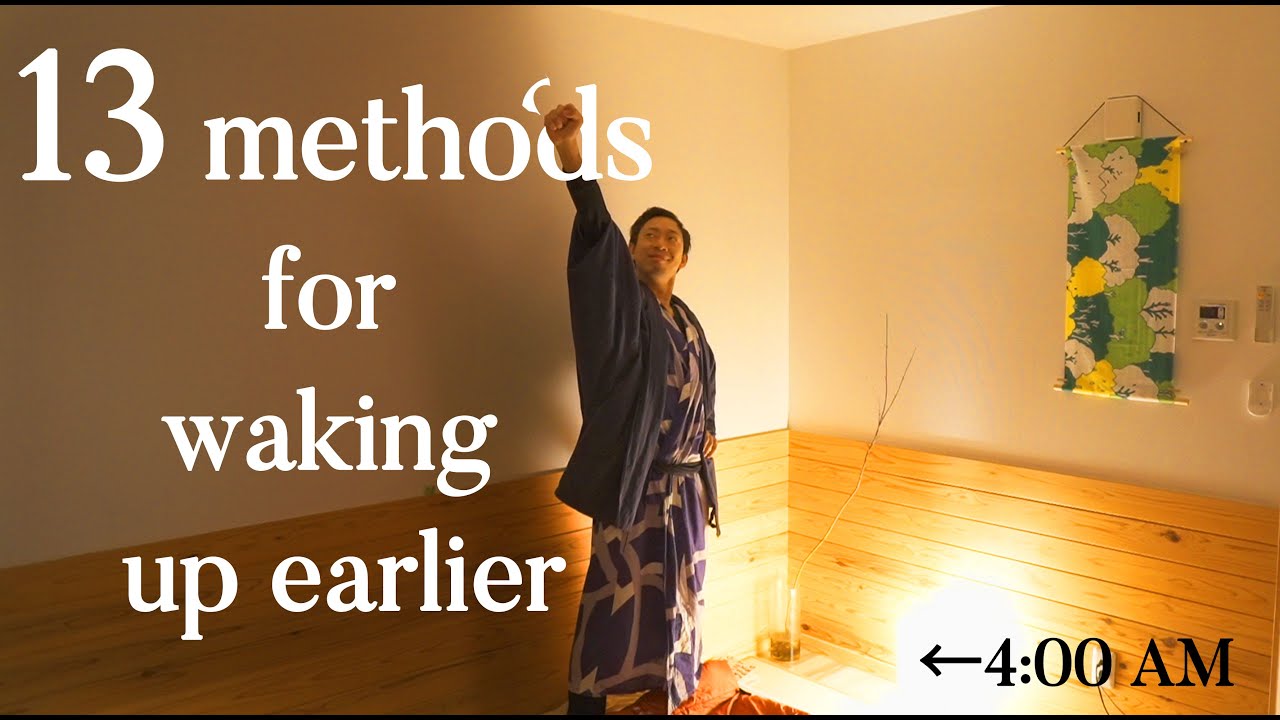13 methods that will help you get out of bed early - even at 4am! - YouTube