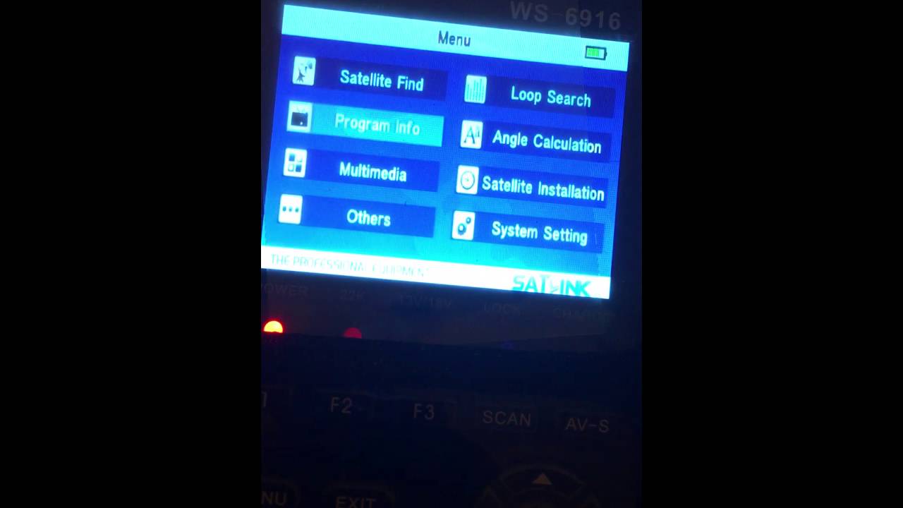 Satlink ws-6916 overload antenna - YouTube