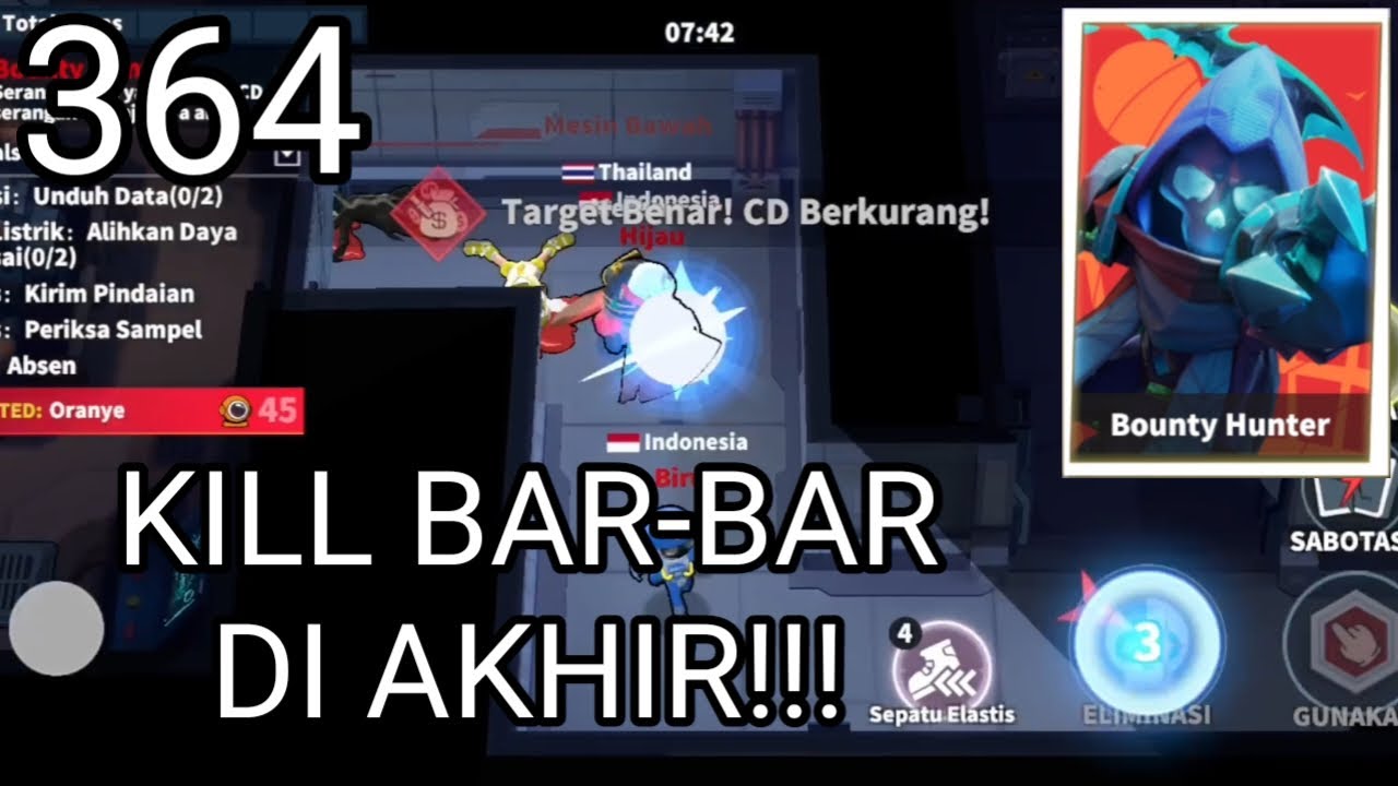 KILL BAR-BAR DI AKHIR!!! - Super Sus | Role : Bounty Hunter (Indonesian ...