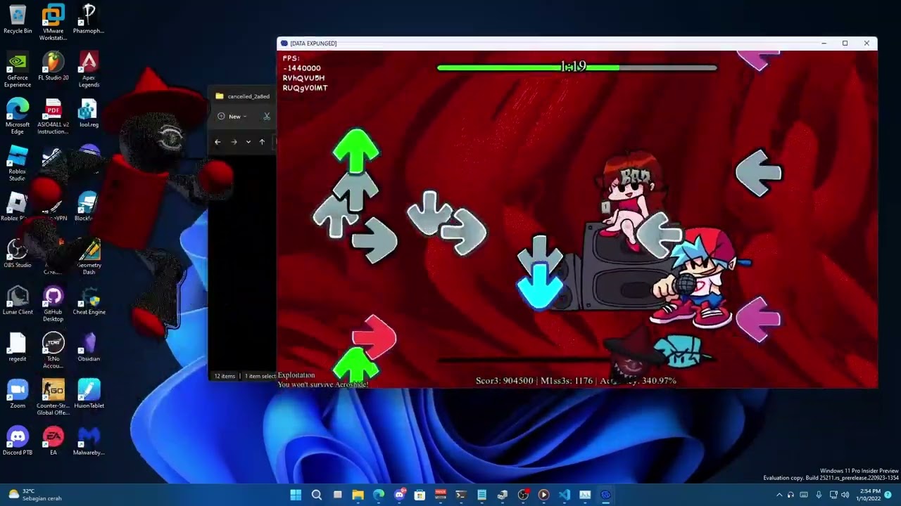 FNF Dave And Bambi 3.0 - Exploitation CLEAR - YouTube
