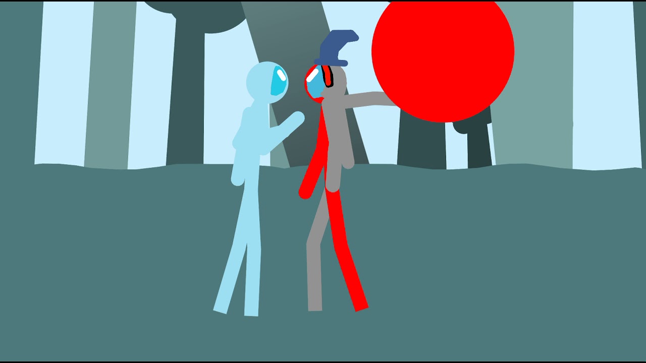 cyan imposter vs cyborg red imposter - YouTube