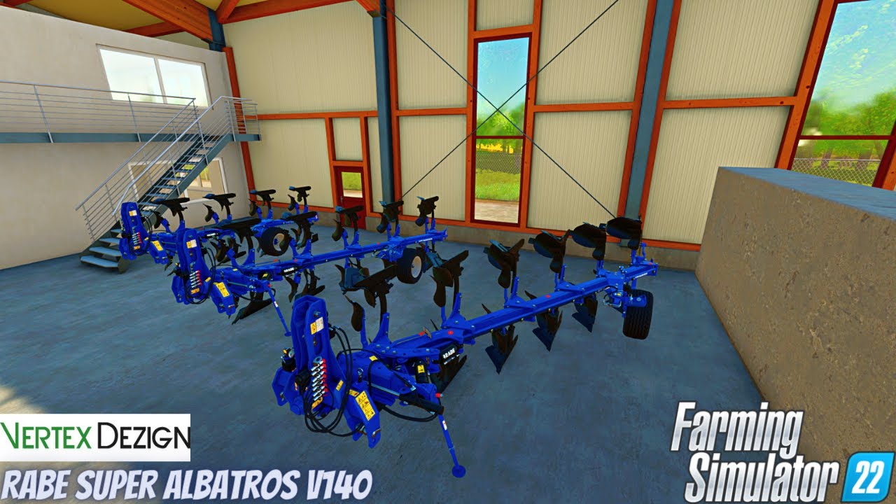 FS22 | RABE Super Albatros V140 - Farming Simulator 22 New Mod - YouTube