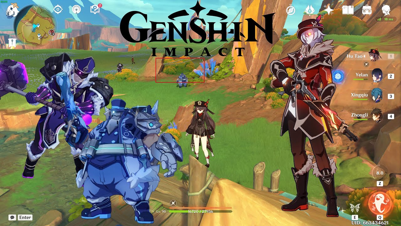 Genshin Impact - Easy trick to kill Fatui Polychrome Tri-Stars Natlan ...