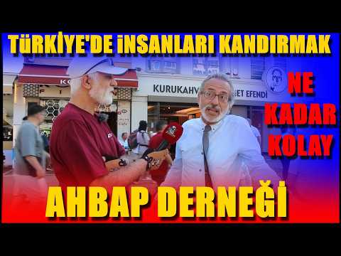 AHBAP DERNEĞİ OLAYINI KONUŞTUK #zdayı #sokakröportajları #ahbap