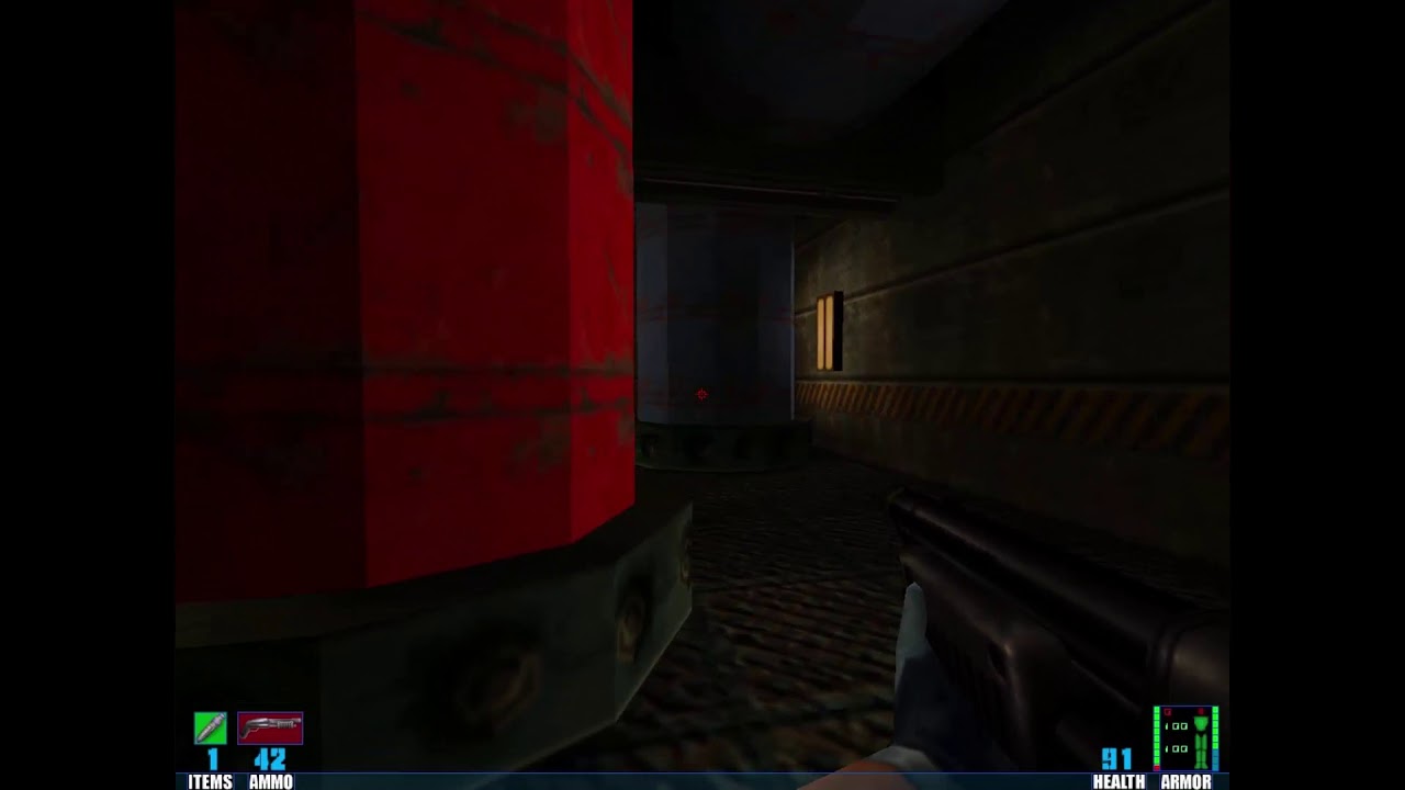 Sin (1998) Walkthrough #14 - Level 14 - Freeport Sewers [Part 2] (100% ...