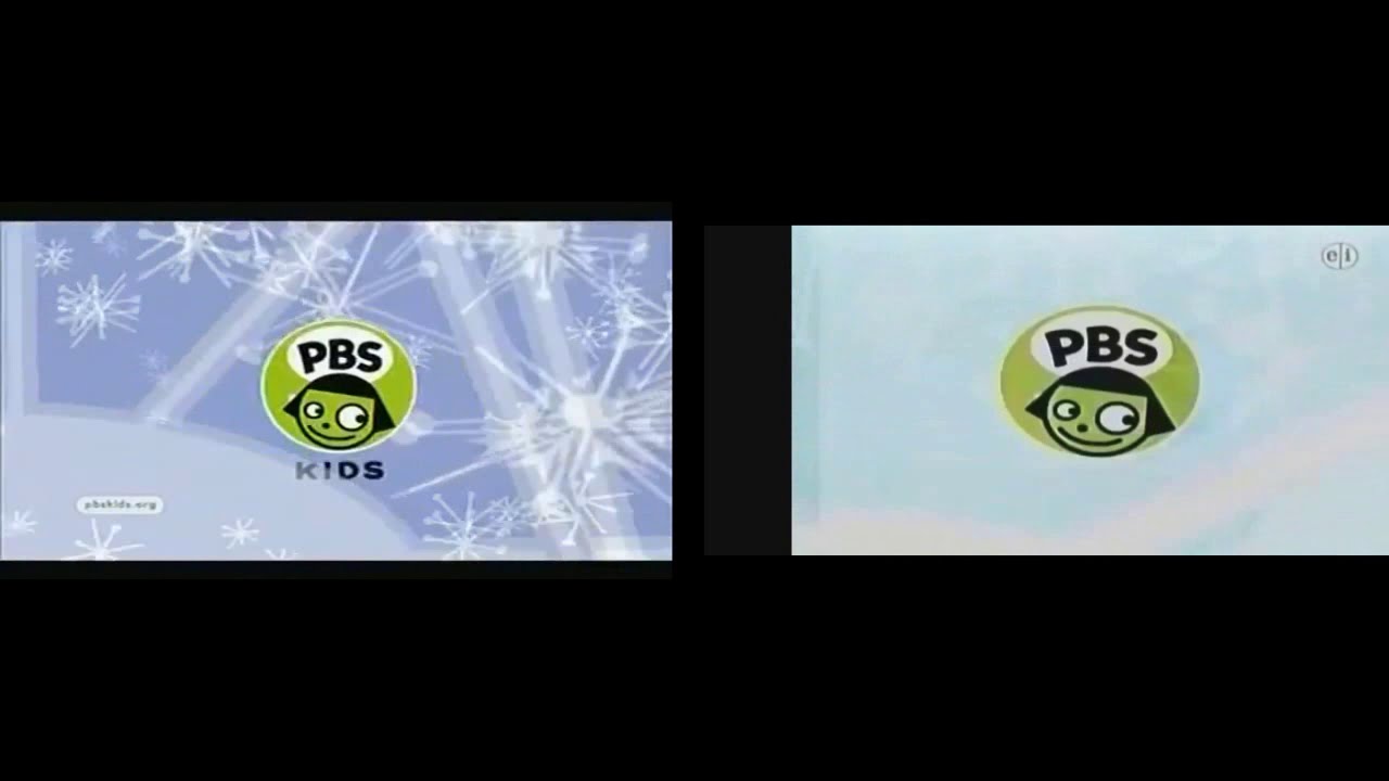 2000 PBS Kids Snowglobe Logo Comparison (Prototype vs Official, RD ...