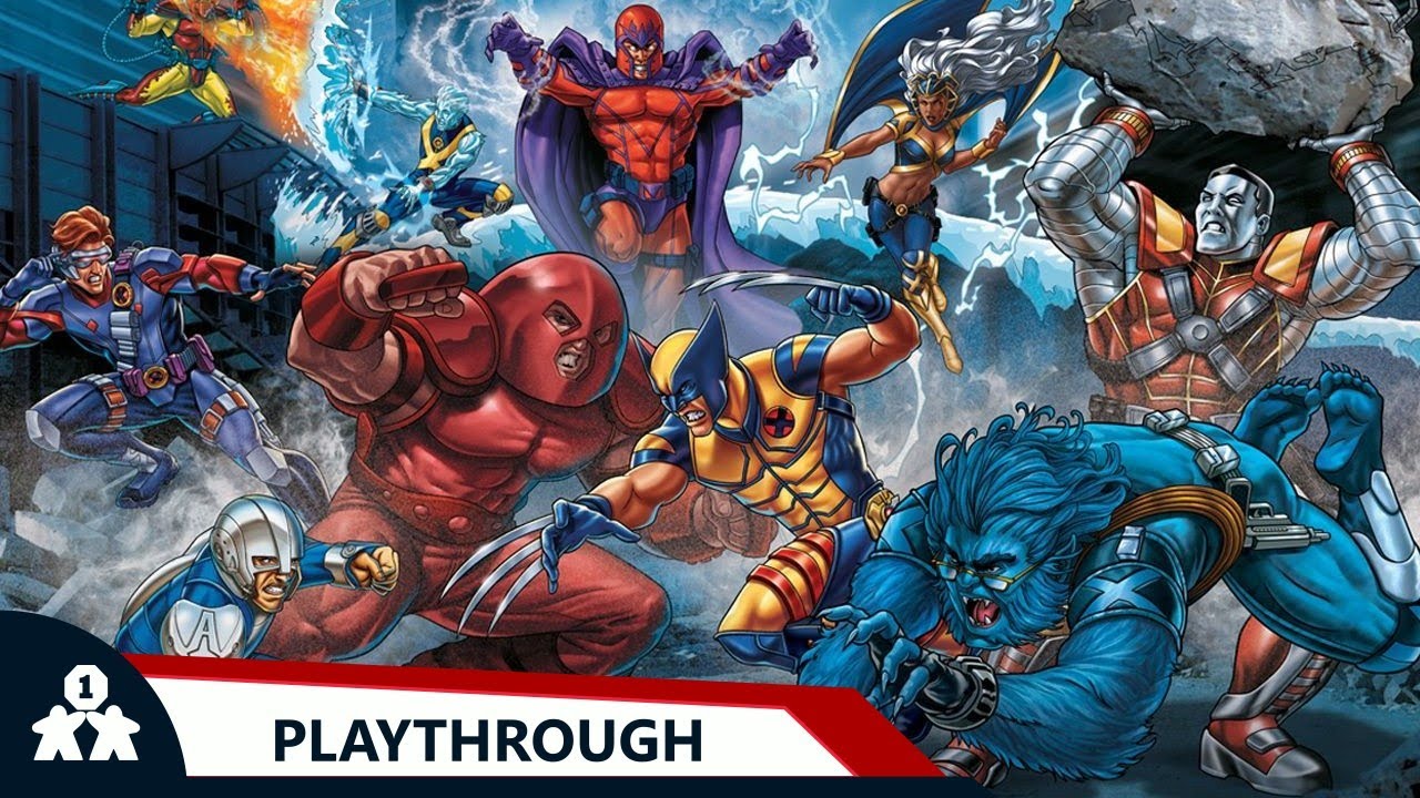 Marvel Champions | Cyclops vs Mansion Attack | with Peter - YouTube