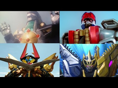 Power Rangers All Sixth Ranger Zords - Mighty Morphin - Dino Fury
