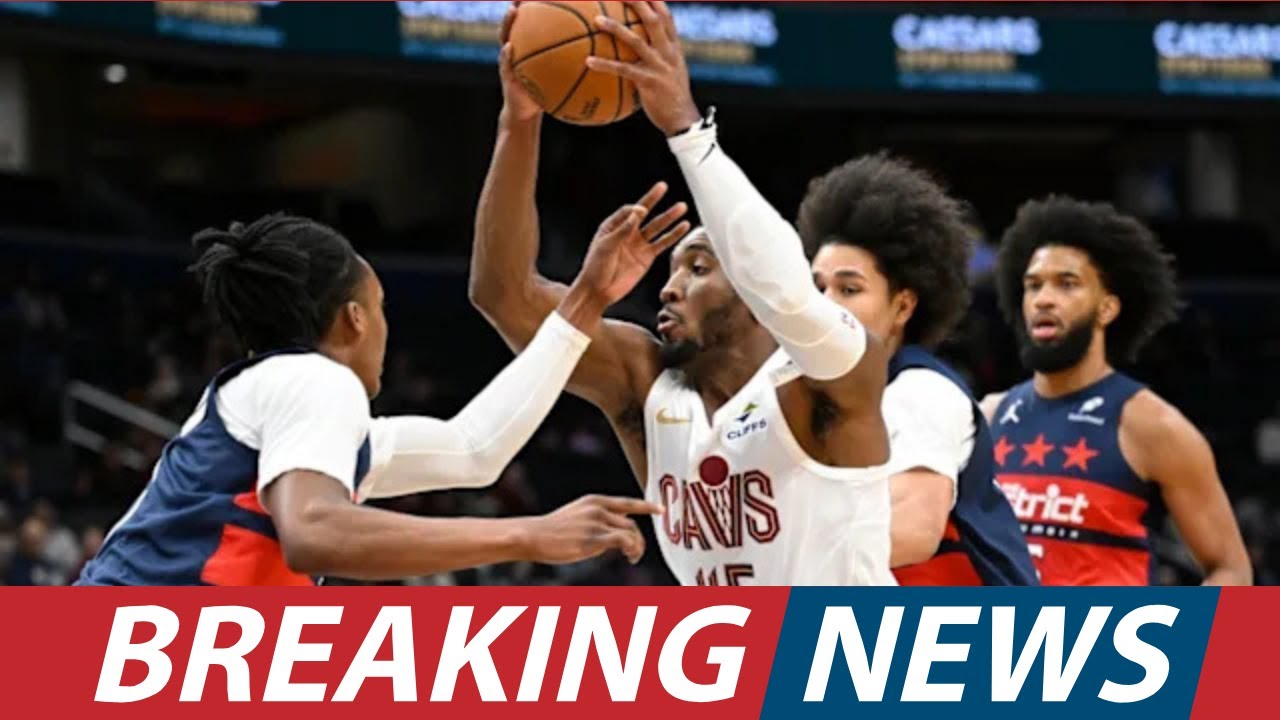 Donovan Mitchell Goes Nuclear in the 4th 😤 Cavaliers Stun Wizards। USA ...