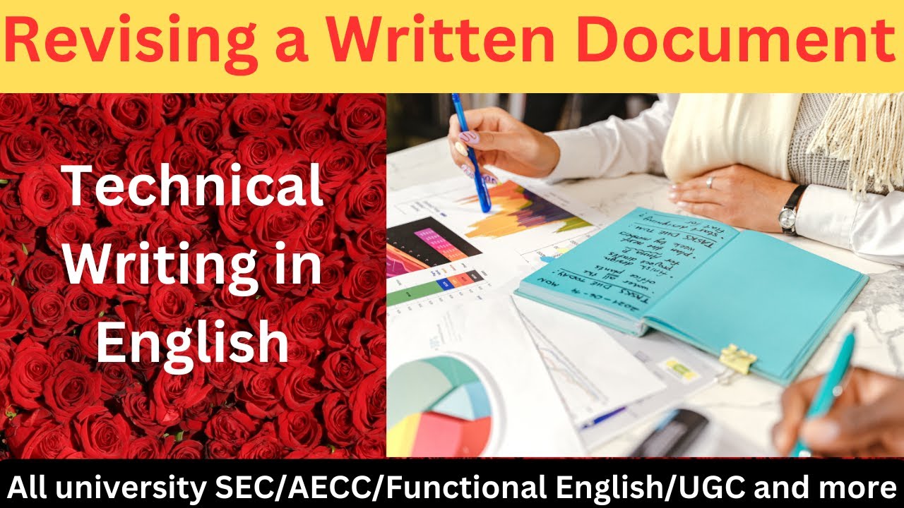 Revising written document in technical writing | 100% concept clear ...