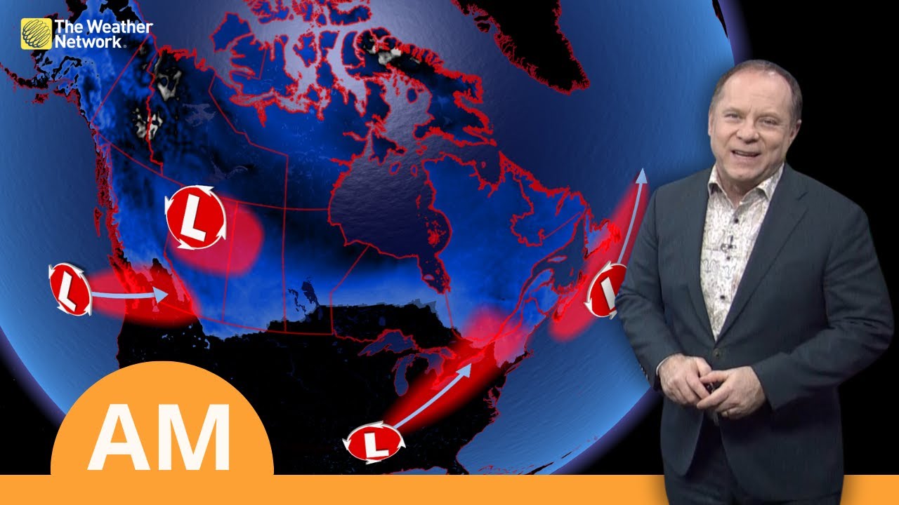 Canada's National Forecast: Pattern Flip Brings Stormy Weather Across ...
