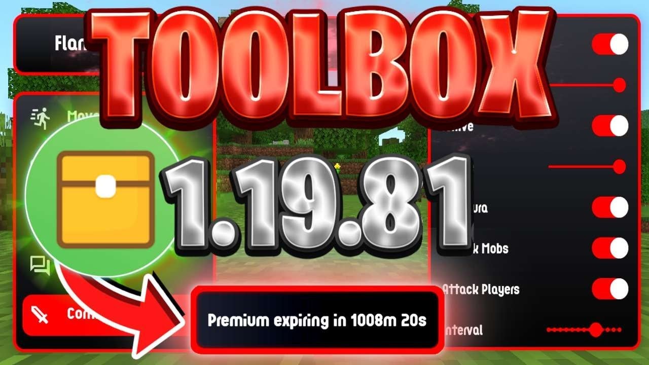️ Toolbox Infinite Time For MCPE 1.19.81 | Toolbox 1.19.81 ♾️ Toolbox ...