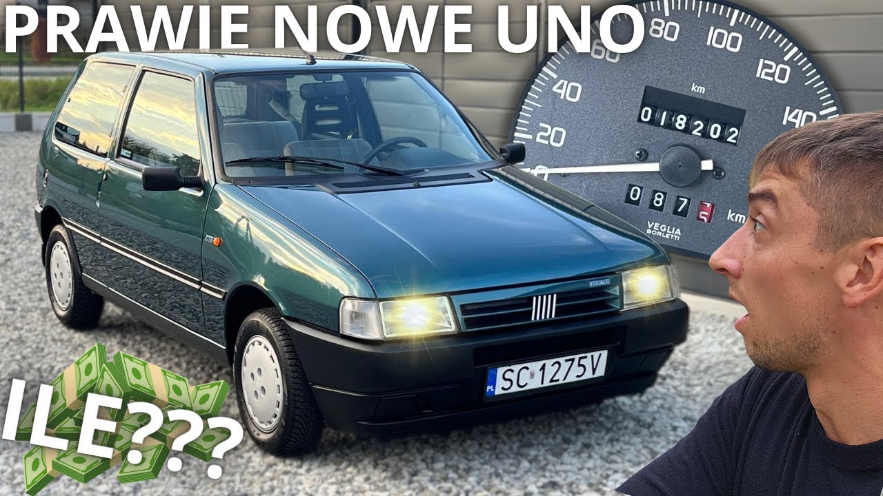 OGLĄDAM PIĘKNEGO FIATA UNO Z MINIMALNYM PRZEBIEGIEM - YouTube