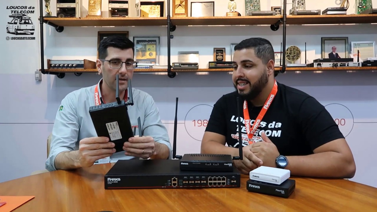 Linha GPON PARKS - Loucos da telecom - YouTube