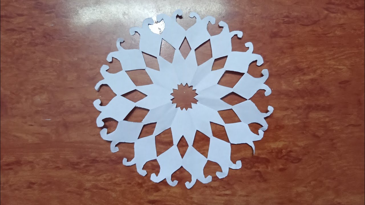 Paper cutting flowers। Paper flowers। Easy paper flowers design - YouTube