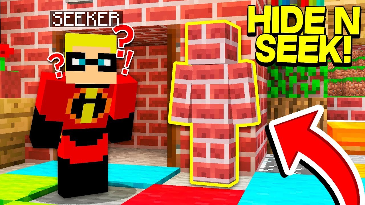 INCREDIBLES 2 HIDE AND SEEK IN MINECRAFT! - YouTube