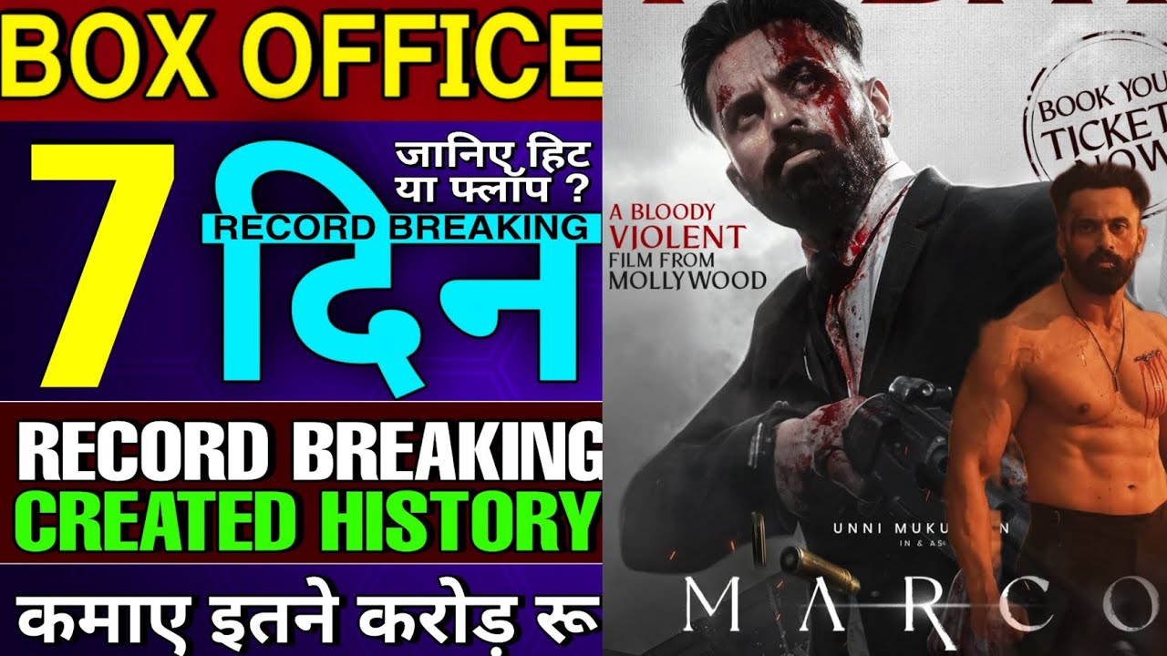 Marco Box Office Collection Day 7 | Marco Movie 7th Day Worldwide ...