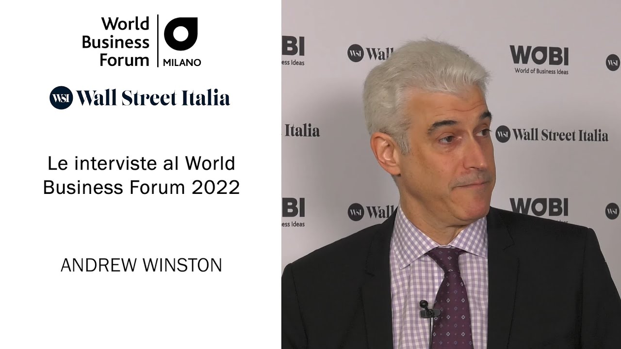 World Business Forum 2022: Intervista a Andrew Winston, autore di Net ...