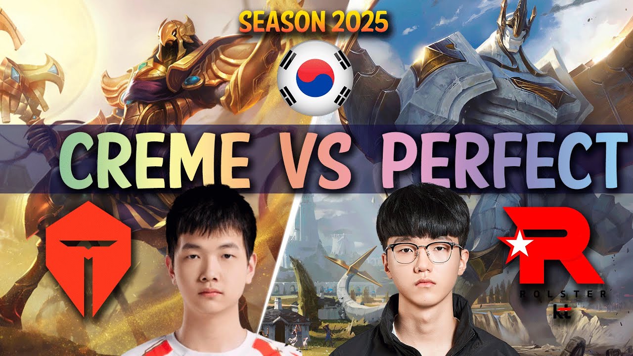 TES Creme vs KT PerfecT - Creme AZIR vs PerfecT GALIO Mid - Patch 15.6 ...