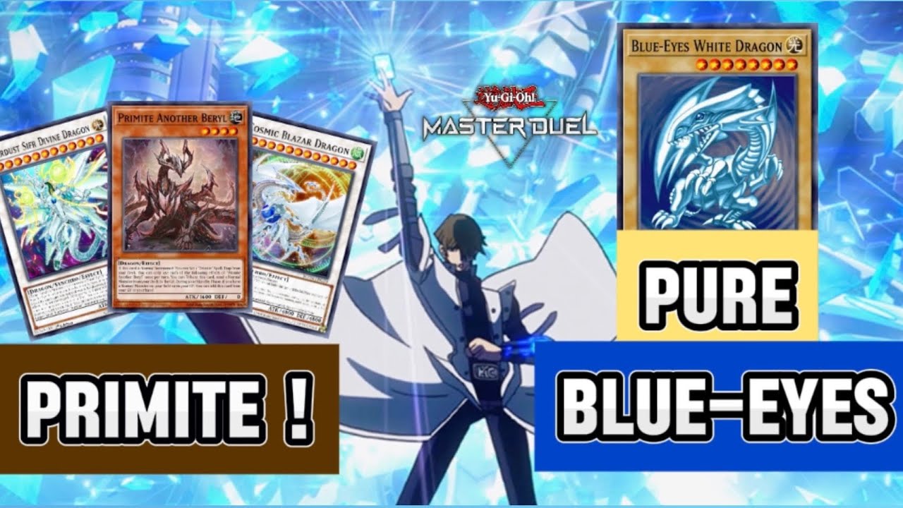 Pure BLUE-EYES PRIMITE Deck, Most Consistent Blue-Eyes Primite Deck ...