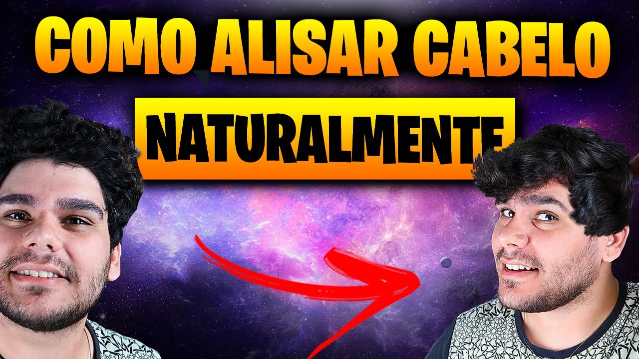 COMO ALISAR O CABELO-ALISAMENTO CASEIRO-CABELO LISO - YouTube
