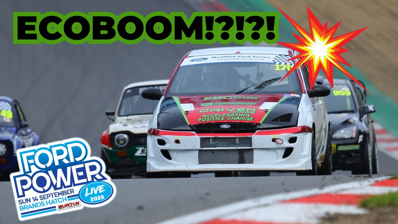 Ecoboom!? - Brand Hatch Ford Power Live - YouTube