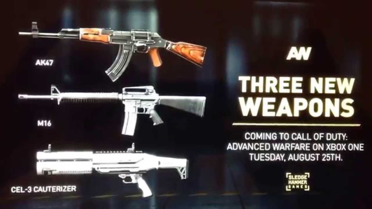 Call of Duty: Advanced Warfare - Three New Weapons - YouTube