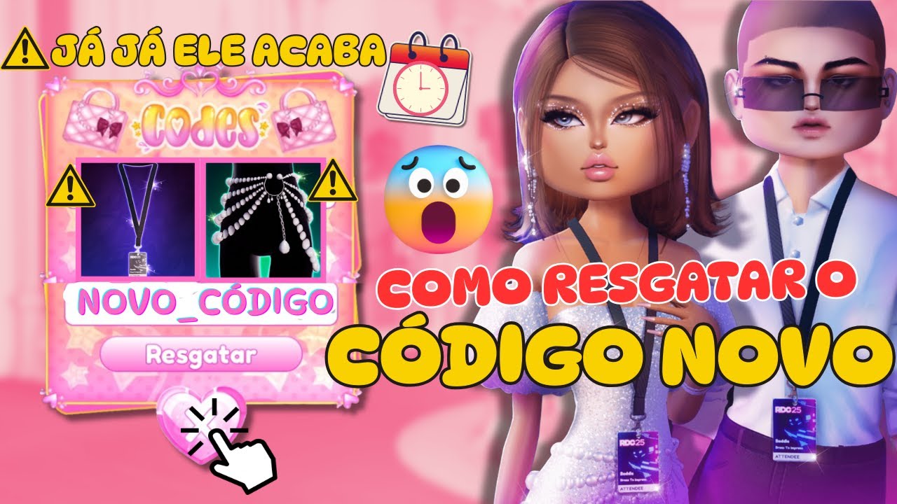 🚨COMO RESGATAR O NOVO CÓDIGO SECRETO no DRESS TO IMPRESS RDC 2025 ! 😱 ...