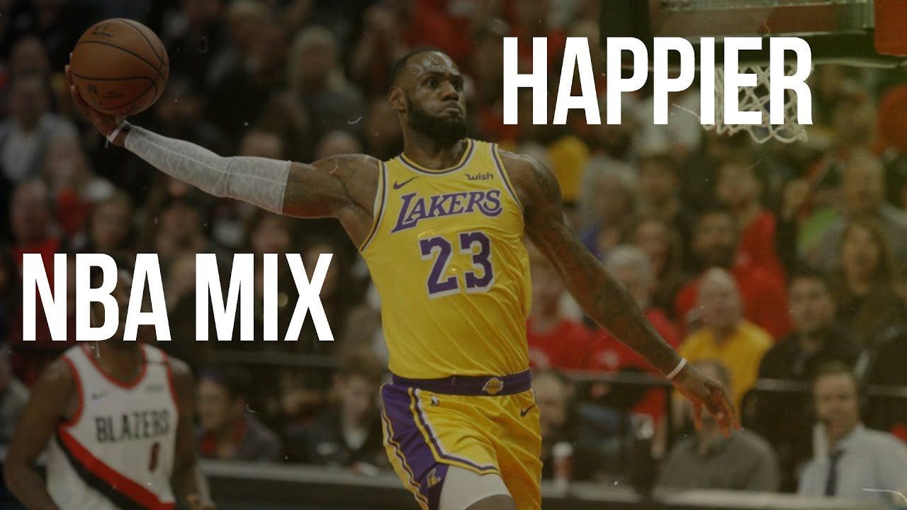 NBA Mix Best Crossovers and Dunks - Happier (2018-19) - YouTube