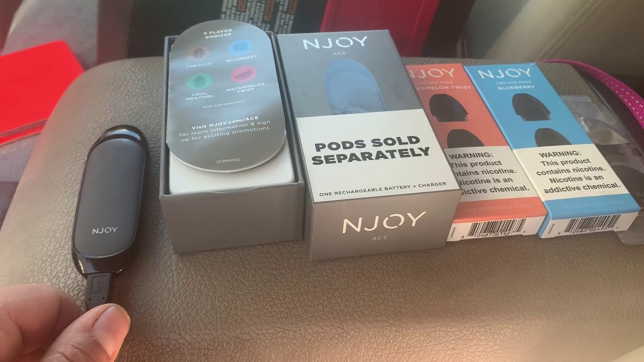 NJOY ace vape review $.99 compared to smok novo - YouTube