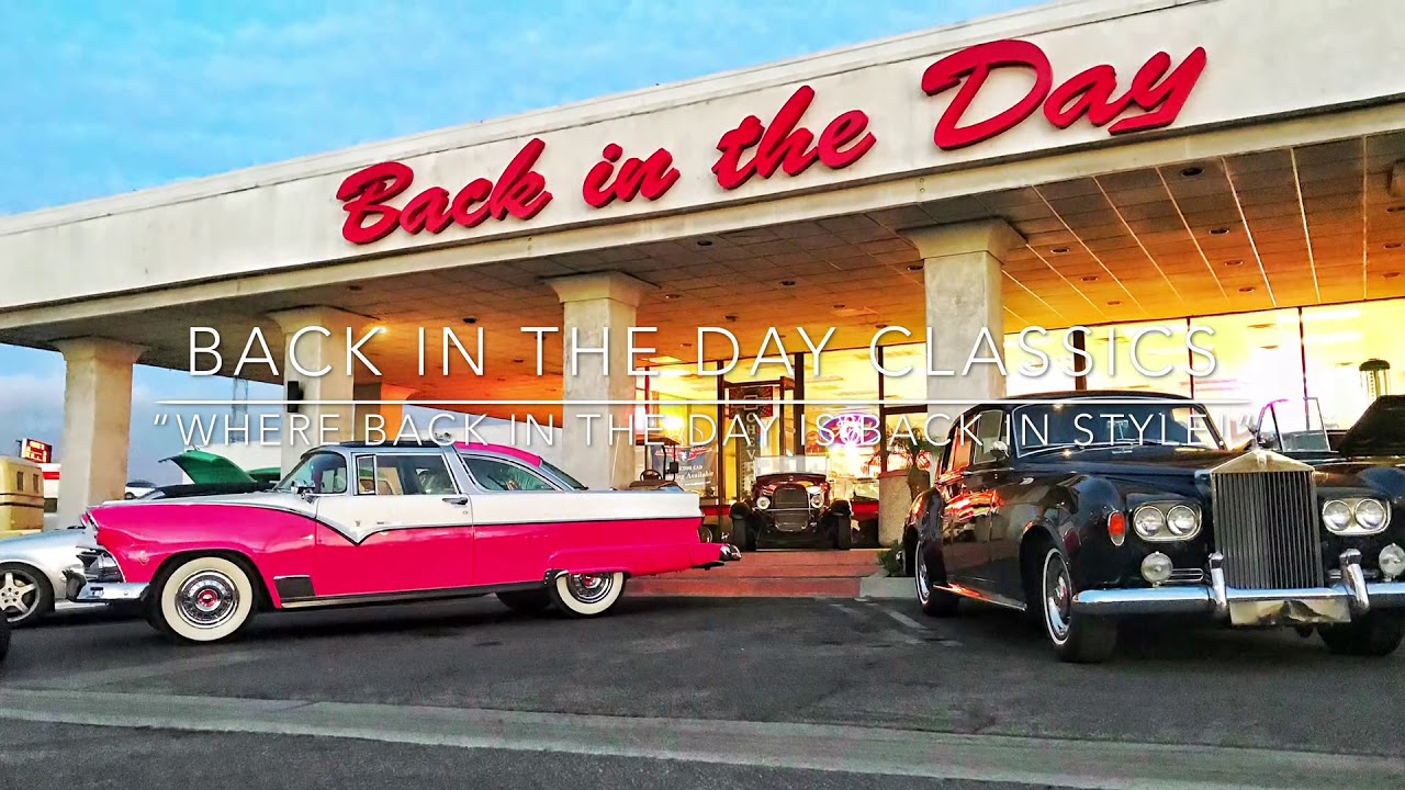 Walk around tour of Back in the day classics!!! - YouTube